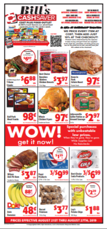bills cash saver Grocery Weekly Ad in Arkansas