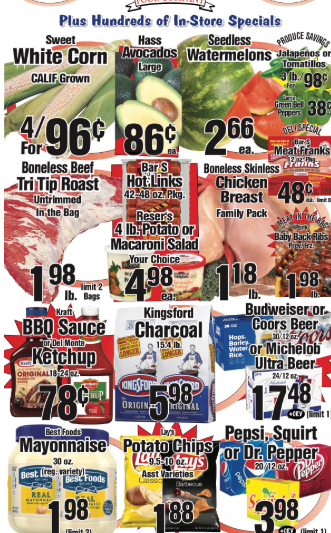 Cost Less Food Company Grocery Weekly Ad in California