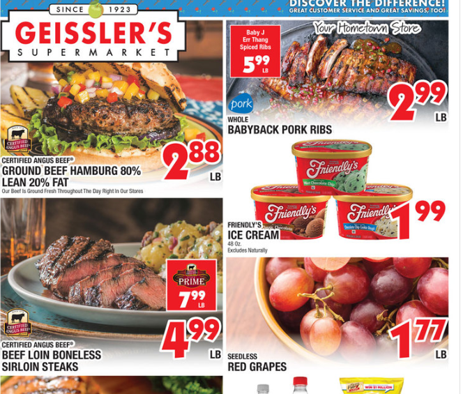 Geissler's Supermarkets Inc Grocery Weekly Ad in Connecticut