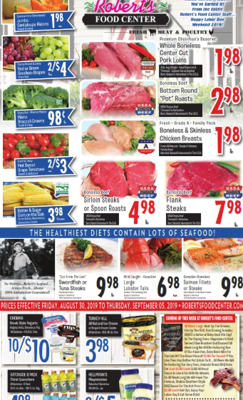 Robert's Food Center Grocery Weekly Ad in Connecticut