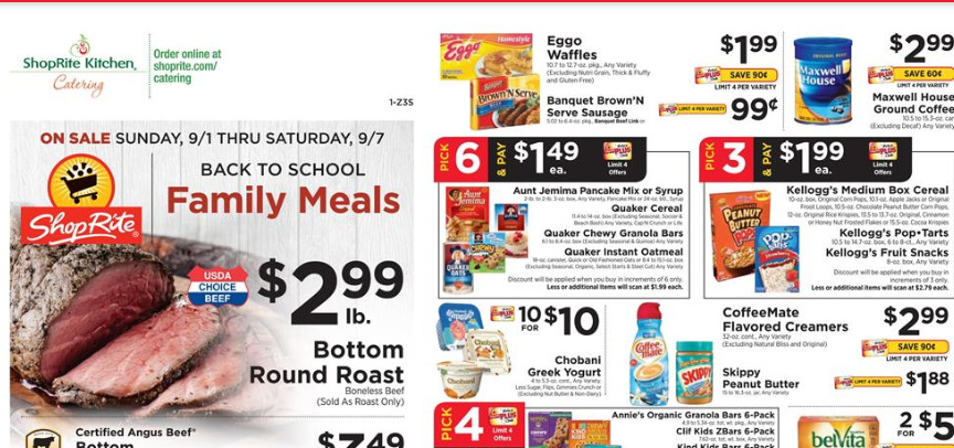 ShopRite Connecticut Grocery Weekly Ad in Connecticut