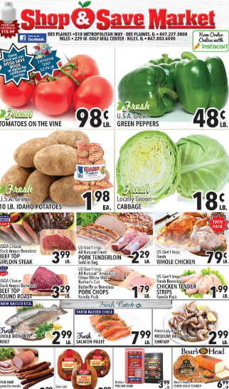 shop and save market Grocery Weekly Ad in Illinois