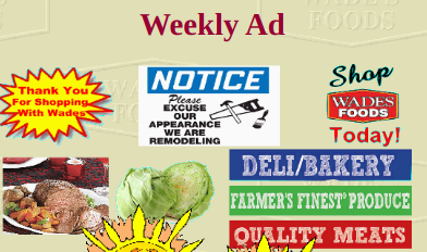 Wade's Food Grocery Weekly Ad in Virginia